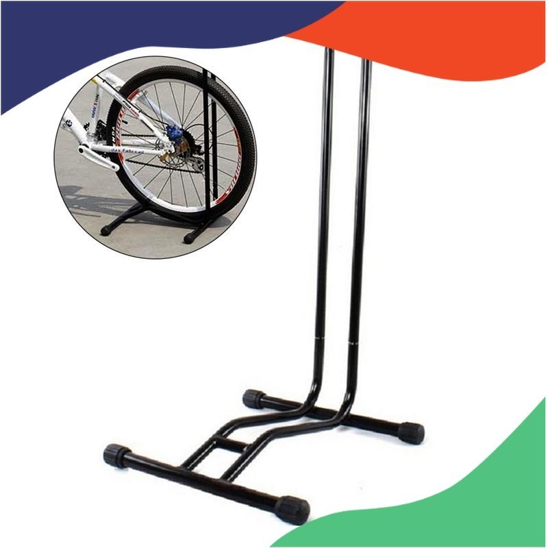 Jual TaffSPORT Stand Parkir Sepeda Lantai Standing Bike Display ...