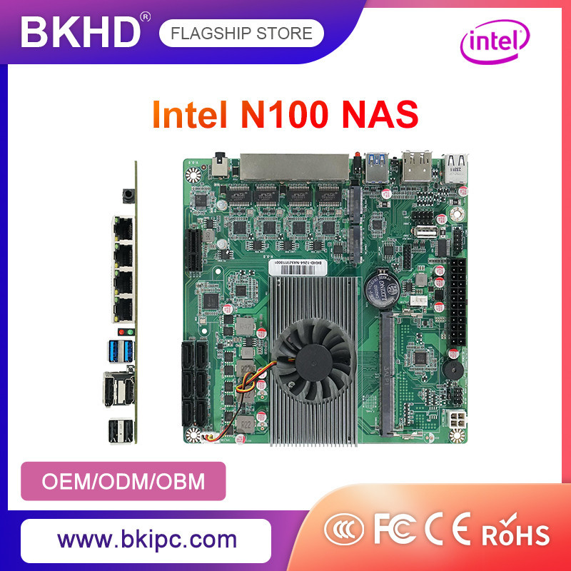 Jual BKHD Intel Alder Lake N100 DDR5 NAS Motherboard ITX Home Processor ...