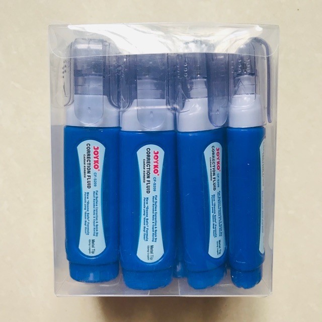 Jual Joyko Tip Ex Cair CF-S209 (1 Pack/ 12 Pcs) / Fluid Eraser Pulpen ...