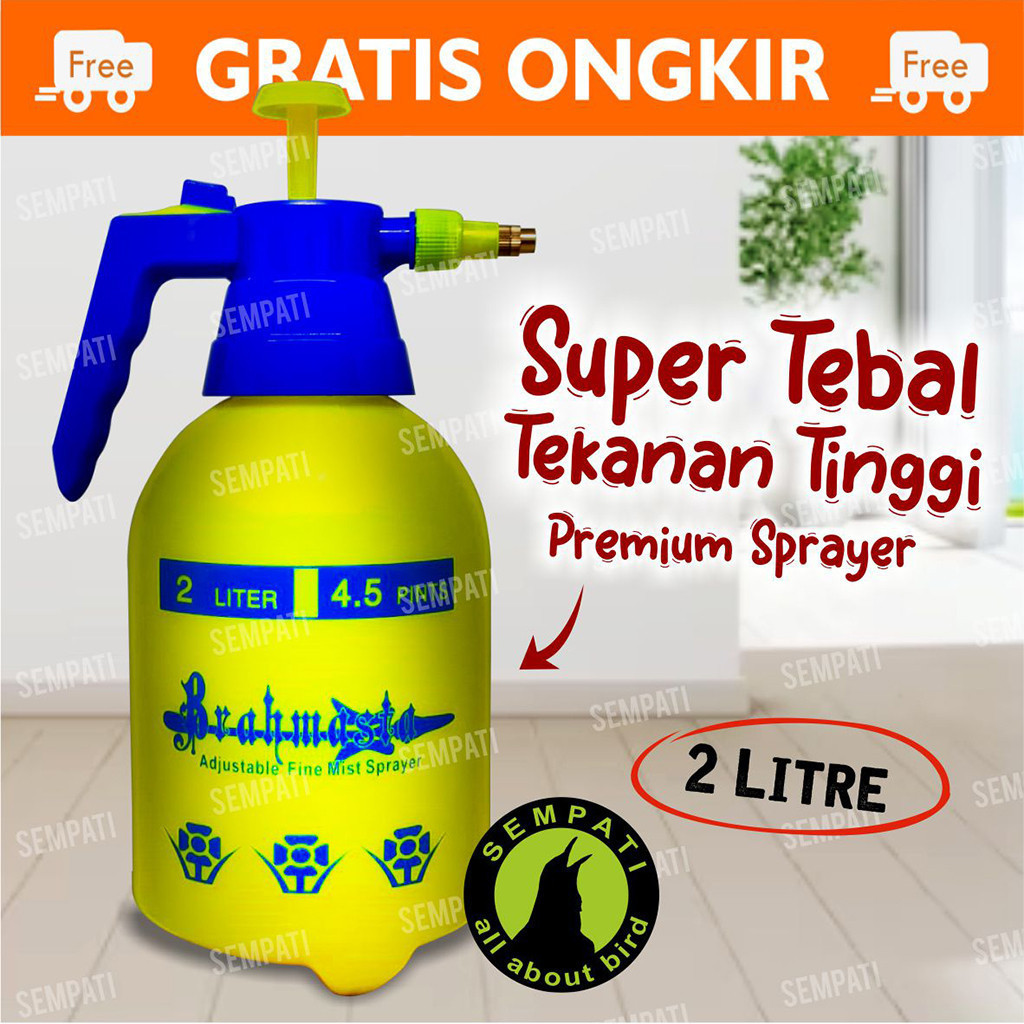 Jual Semprotan Air 2 Liter Jet Pump Sprayer Violet Semprotan Pompa ...