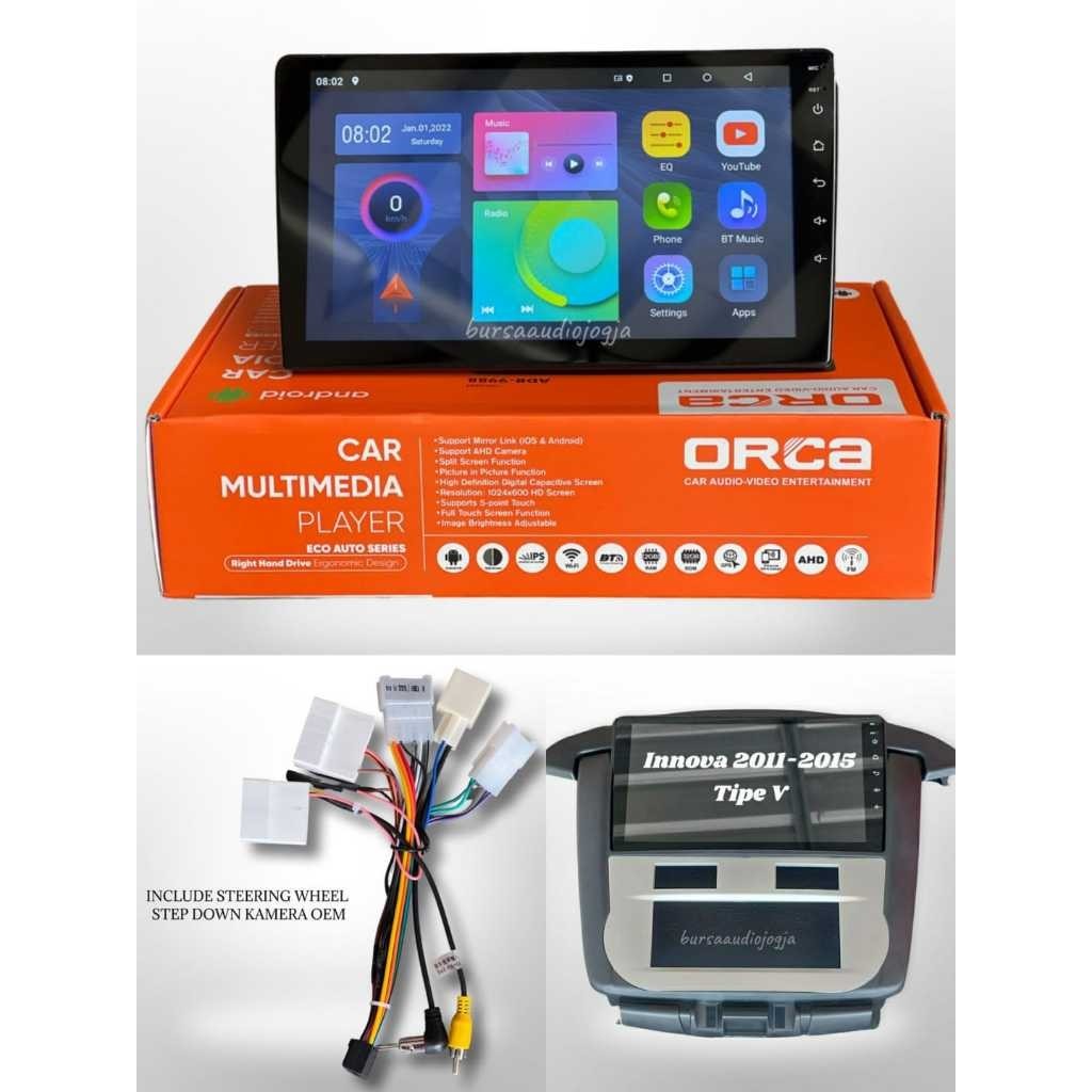 Jual Head Unit Android 9 inch Oem PNP Innova tipe V 2011-2015 | Shopee ...