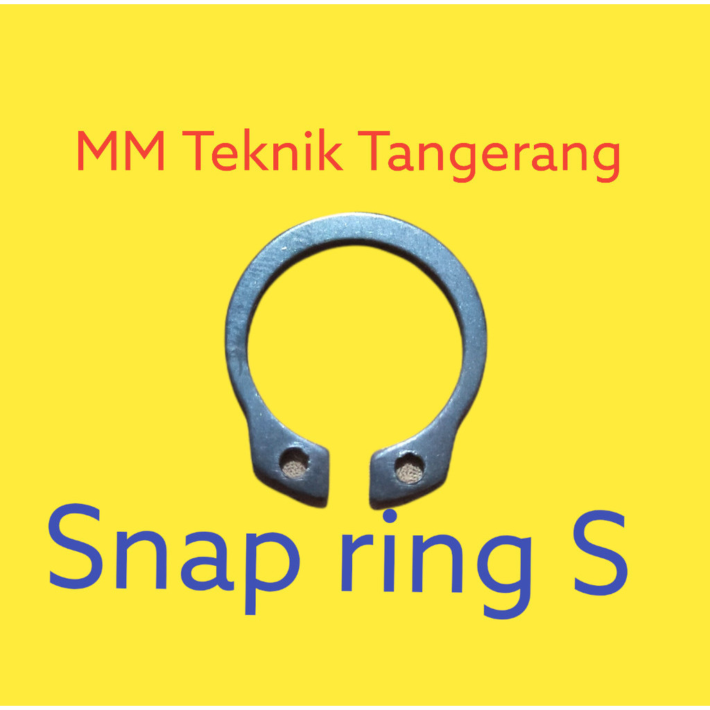 Jual Snapring S60 Snap ring Circlip External Retaining Tipe S 60 Penahan bearing Sparepart S-60 ...