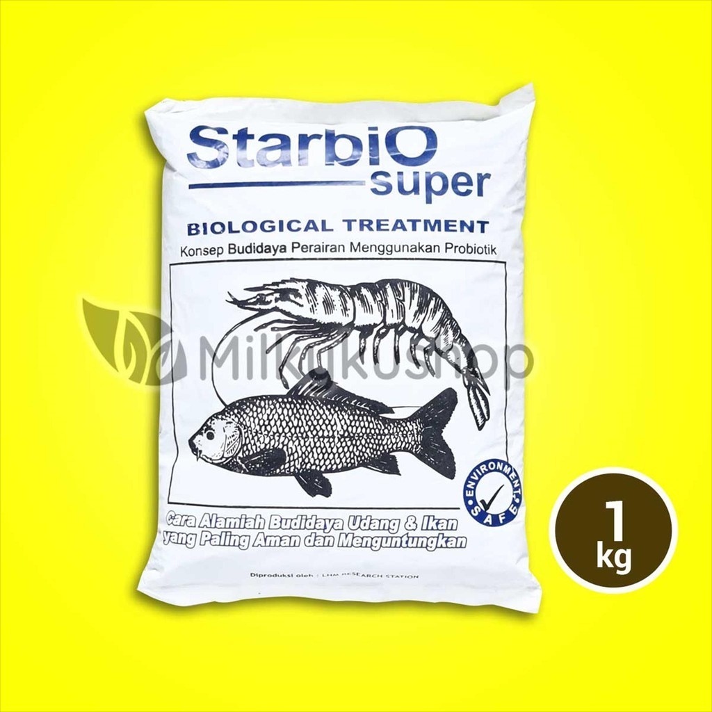 Jual STARBIO SUPER 1 KG PROBIOTIK IKAN UDANG | Shopee Indonesia
