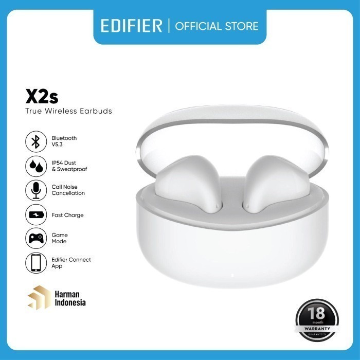 Jual Edifier X2S X 2S True Wireless TWS Earbuds Call Noise Cancellation ...