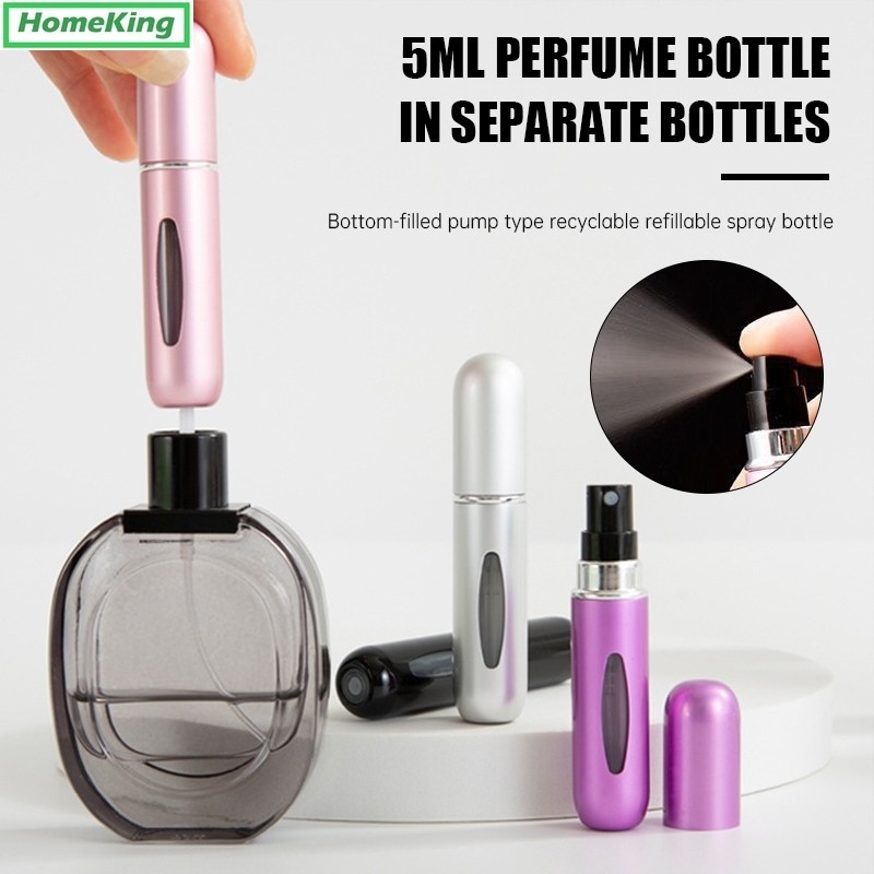 Jual Botol Parfum Mini 5ML Yang Nyaman/Botol Semprot Pompa Mandiri ...