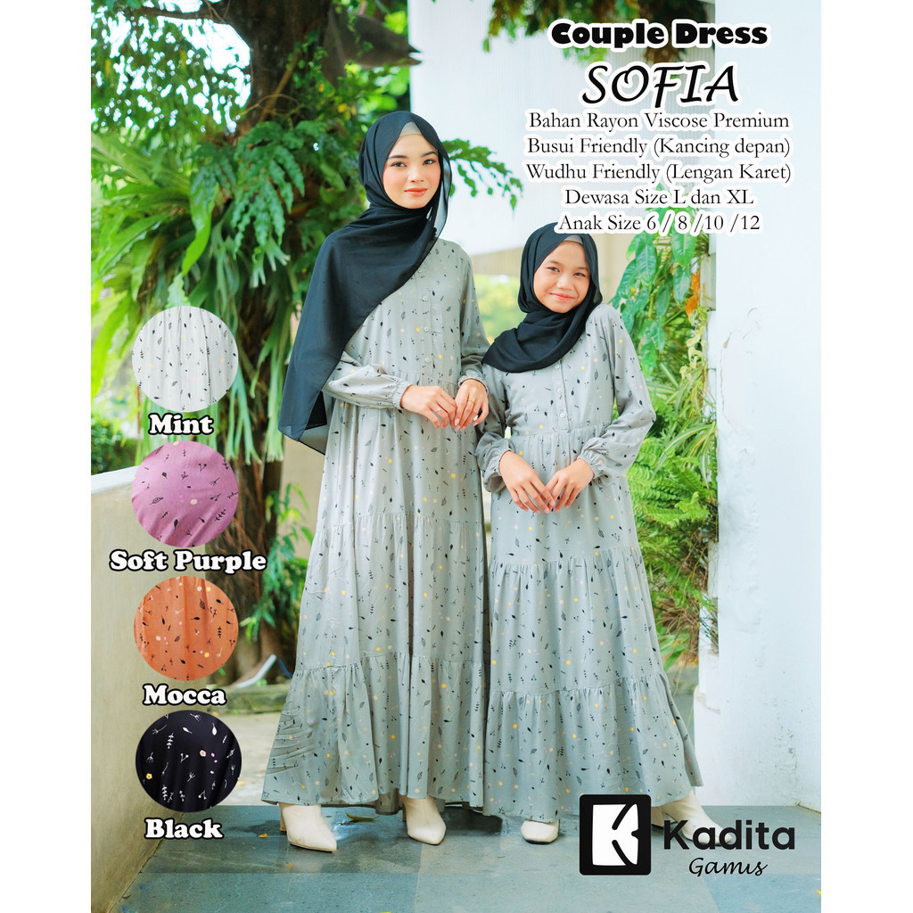 Jual Gamis Ibu-Ibu Terbaru Lebaran 2025 Model Gamis Terbaru Ibu dan ...