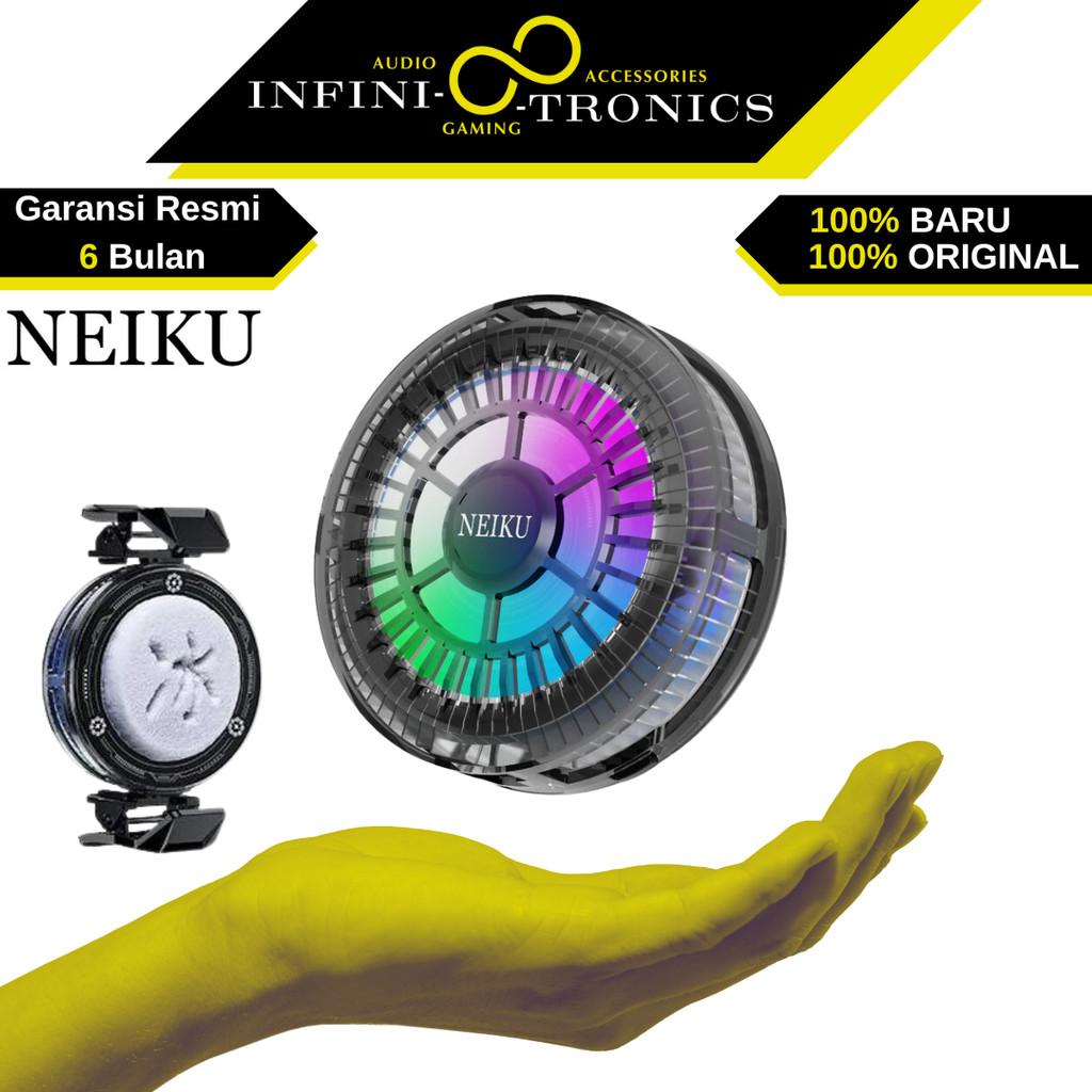 Jual NEIKU NK80 Magnetic Clip Phone Cooler Pendingin HP Peltier Semikonduktor 2 IN 1 15W ...
