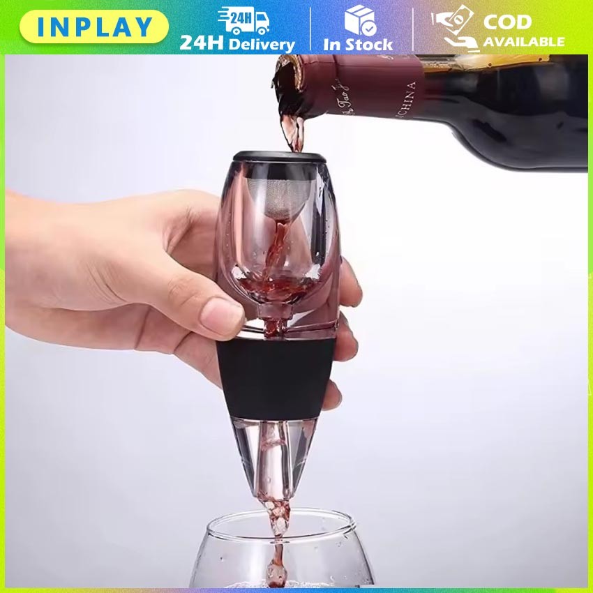 Jual Wine Decanter Penuang Anggur / Saringan Kopi Aerator / Alat ...