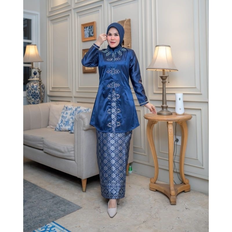 Jual Baju Kurung | Kebaya Melayu | Baju Kurung Modern | Baju Kurung Motif Oval Payet | Setelan ...