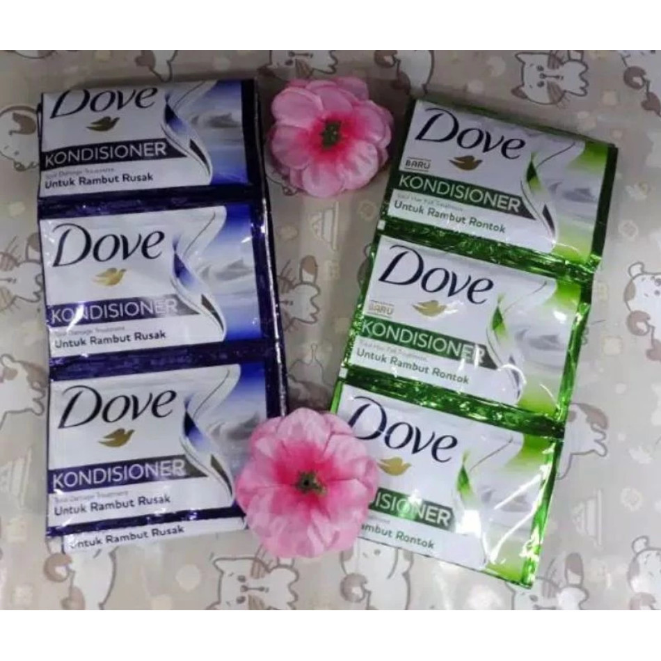 Jual DOVE Conditioner DOVE Kondisioner Sachet Renceng isi 12pcs ...