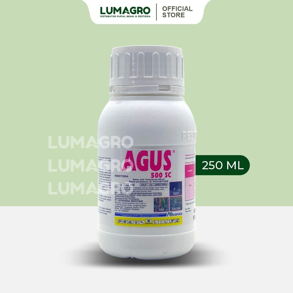 Jual Insektisida Agus 500SC 250ml Diafentiuron Pembasmi Hama Kutu ...
