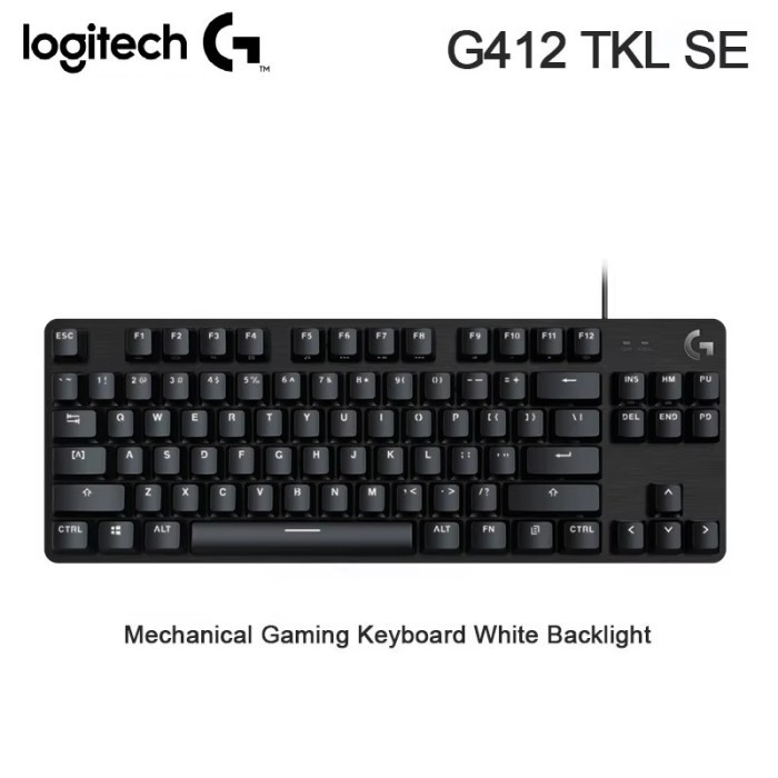 Jual LOGITECH G412 TKL SE - Mechanical Gaming Keyboard - Keyboard Gaming Terbaru dari LOGITECH ...