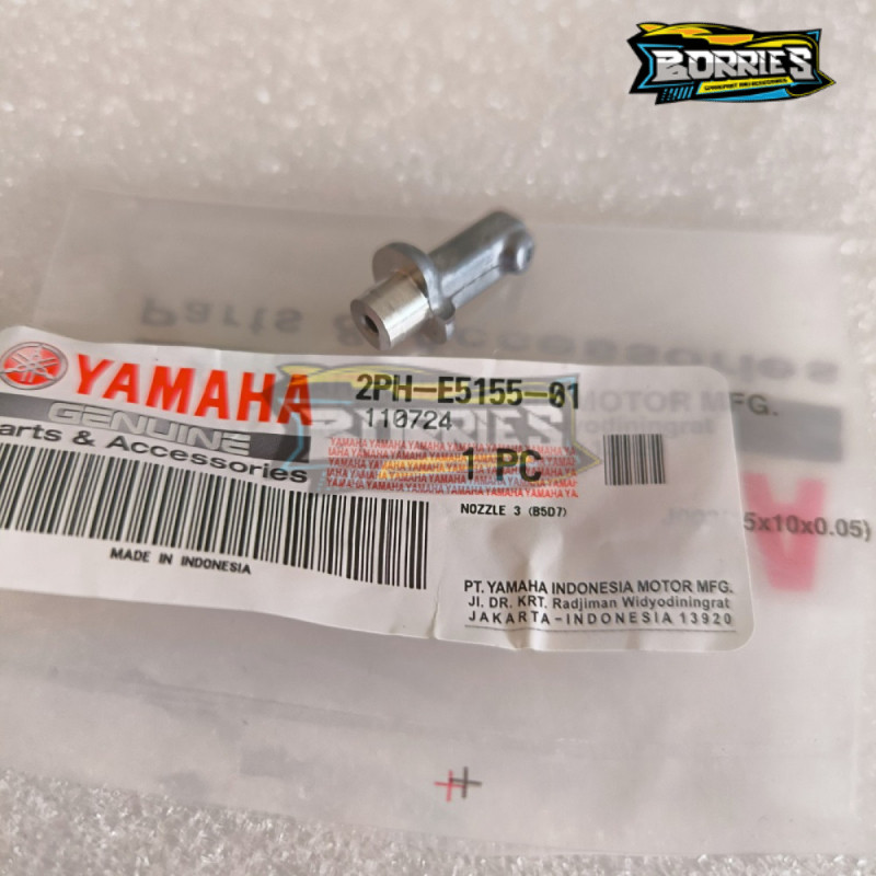 Jual Nozzle 3 Lubang Semprotan Pompa Oli Kruk Krek As Mio M3 S Z Soul GT Fino Xride 2PH-E5155-01 ...