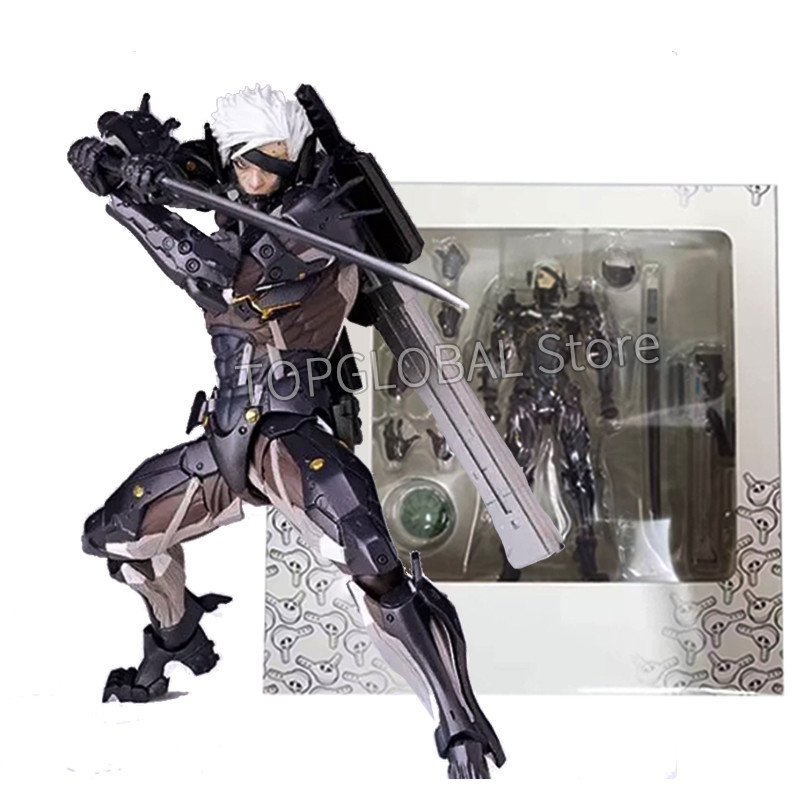Jual Kaiyodo Revoltech Metal Gear Solid Raiden Action Figure PVC ...