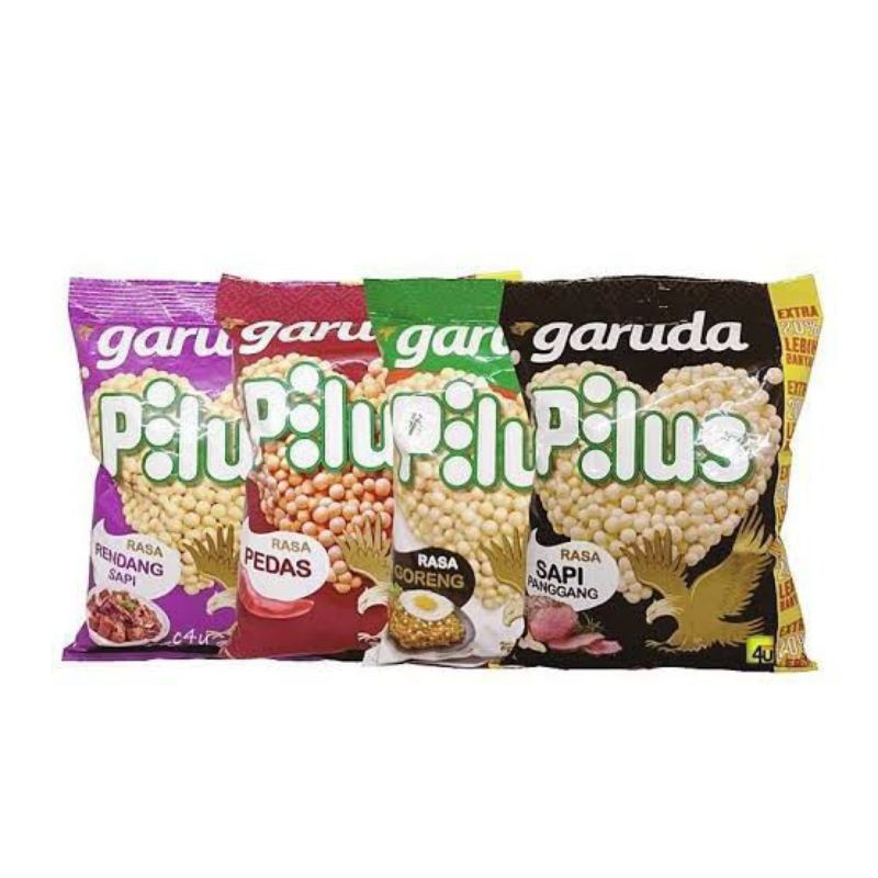 Jual PILUS GARUDA 75GR RASA SAPI PANGGANG MI GORENG RENDANG SAPI PEDAS ...