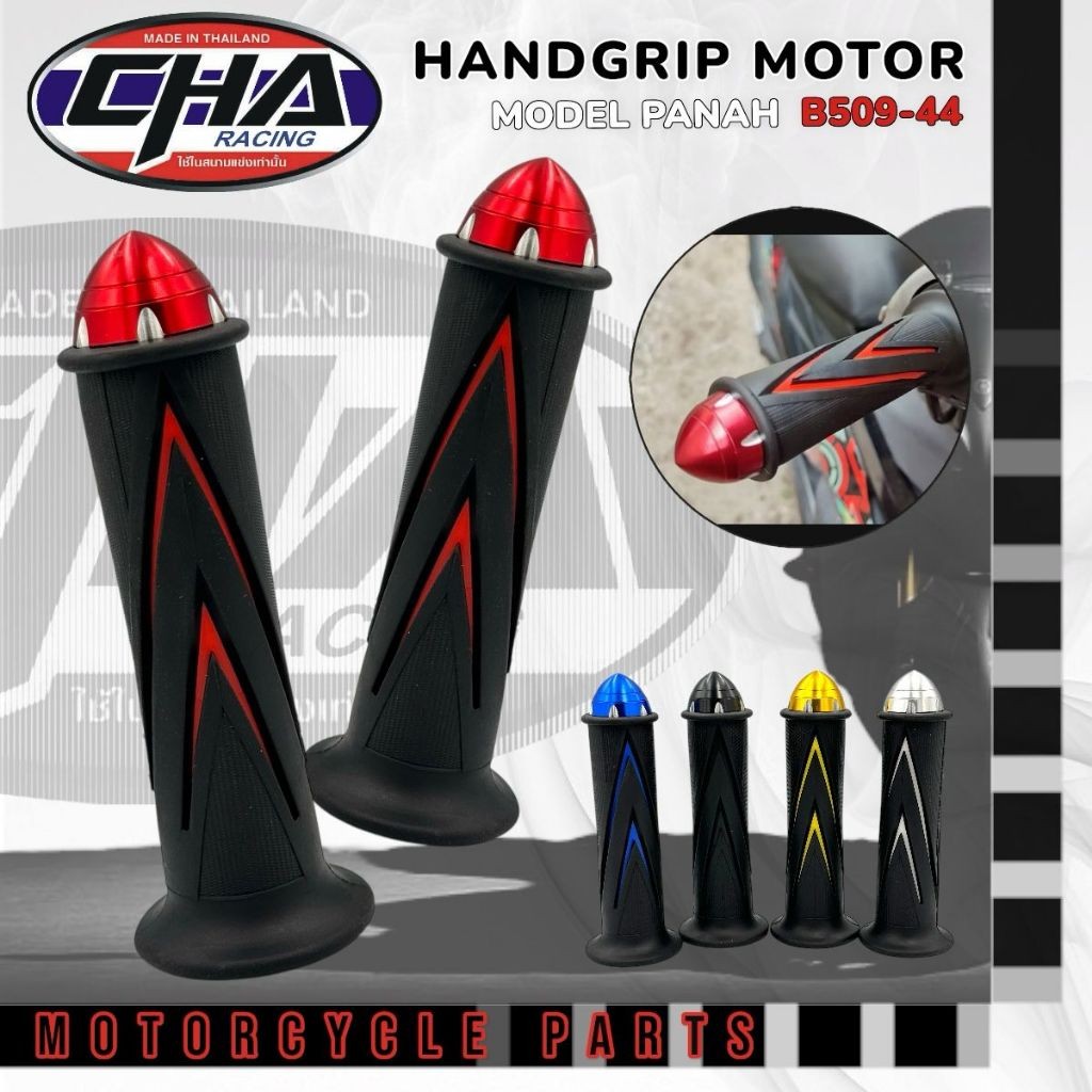 Jual Hand Grip Motor Handgrip CHA Motif Panah Plus Jalu CNC | Shopee ...