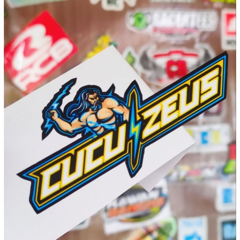 Jual Sticker Cucu Zeus Glossy | Shopee Indonesia