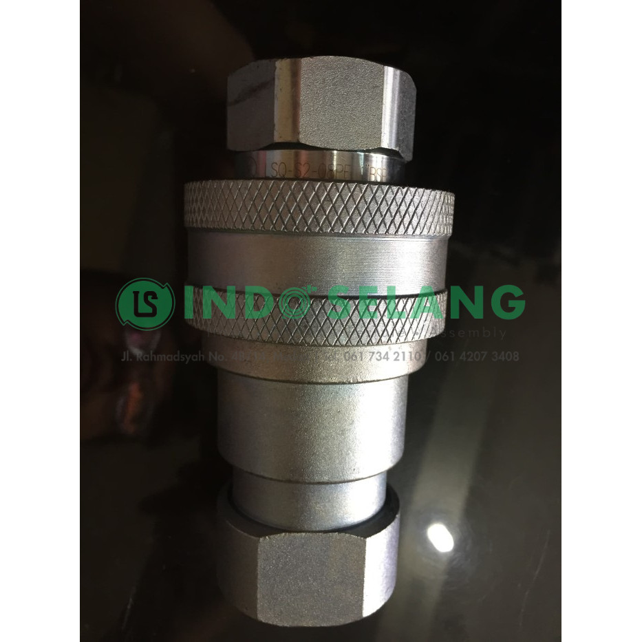 Jual QUICK COUPLING HYDRAULIC 1/4" / QUICK CONNECTOR HIGH COUPLER ...