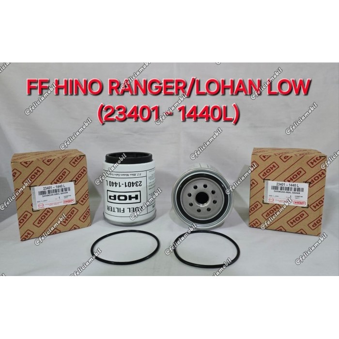 Jual Fuel Filter Filter Solar Bawah Low Hino Ranger Lohan 23401-1440L ...