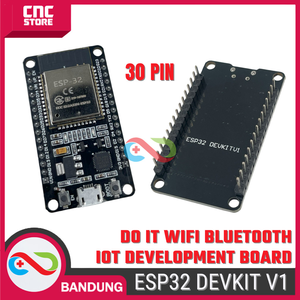 Jual ESP32 ESP-32 DOIT WIFI BLUETOOTH IOT ESP-32S DEVELOPMENT BOARD ...