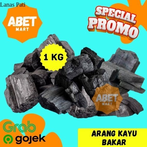 Jual Arang Kayu 1 kg - Bakar Hitam Areng Panggang Repack Briket Charcoal XD16 | Shopee Indonesia