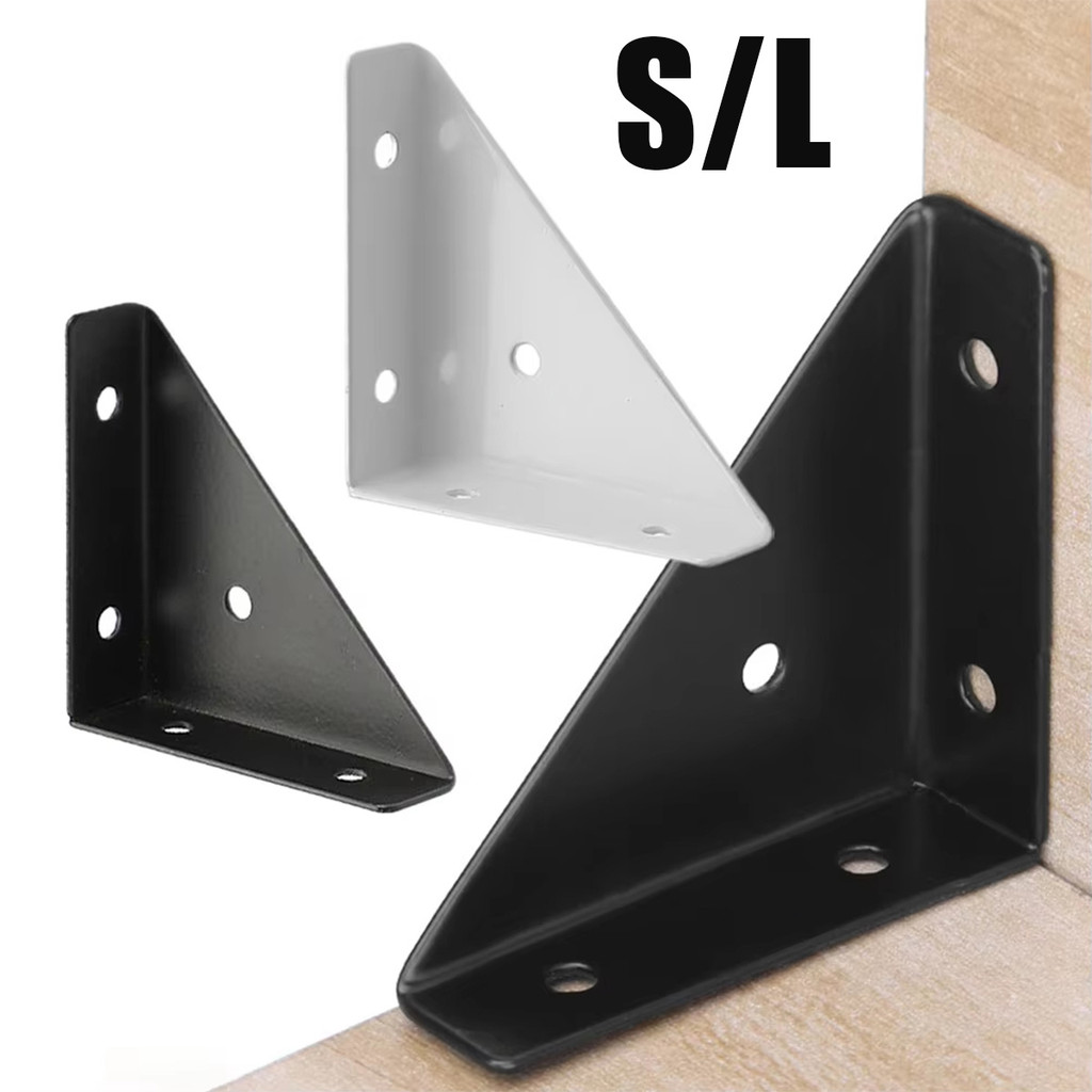 Jual [S/L]Braket Sudut Siku Segitiga Konektor Bracket Sudut ukuran Siku ...