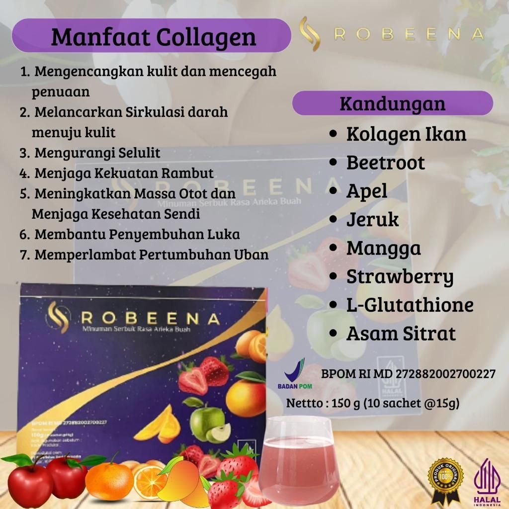 Jual Colagen Robeena 1 Sachet Minuman Kecantikan | Shopee Indonesia