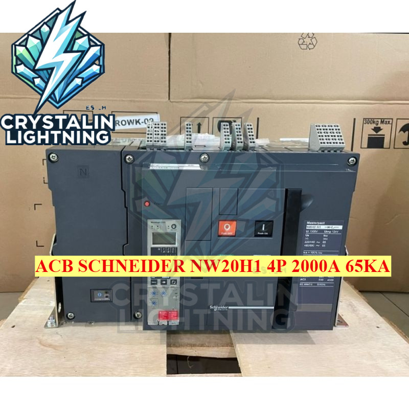Jual ACB SCHNEIDER NW20H1 4P 2000A 65KA TIPE FIXED KOMPLIT MOTORIZED ...