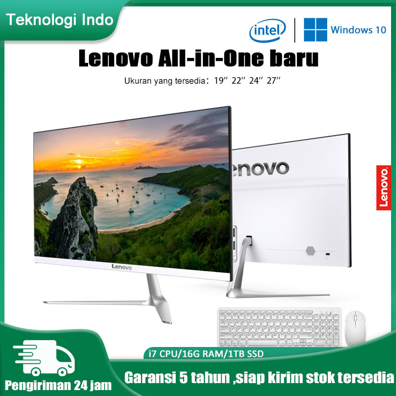 Jual Lenovo Komputer Full PC All-in-One Baru Terbaru HD Super Tipis ...