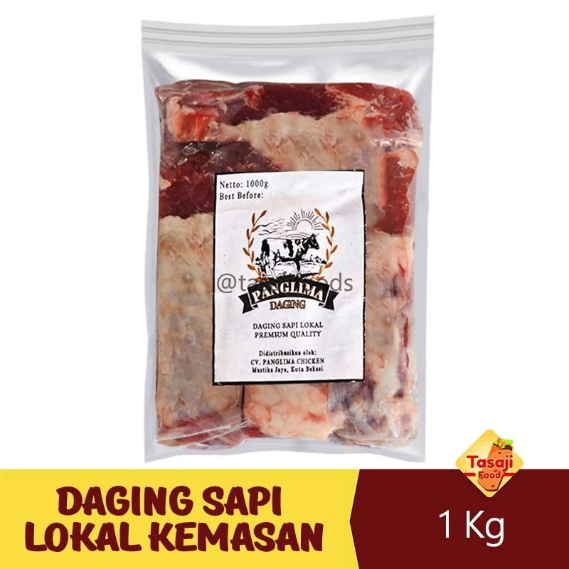 Jual Daging Sapi Lokal Panglima Kemasan 1 KG | Shopee Indonesia