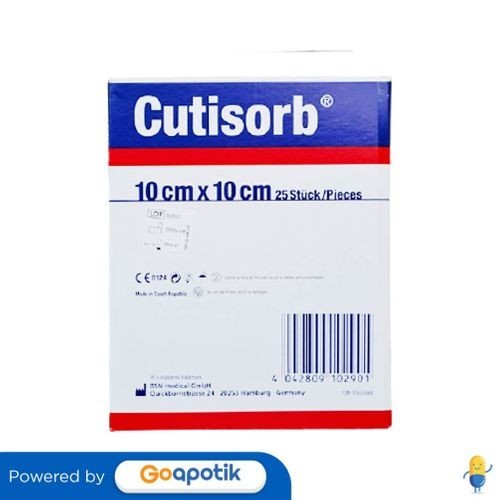 Jual Cutisorb 10 X 10 Cm Box 25 Pcs | Shopee Indonesia