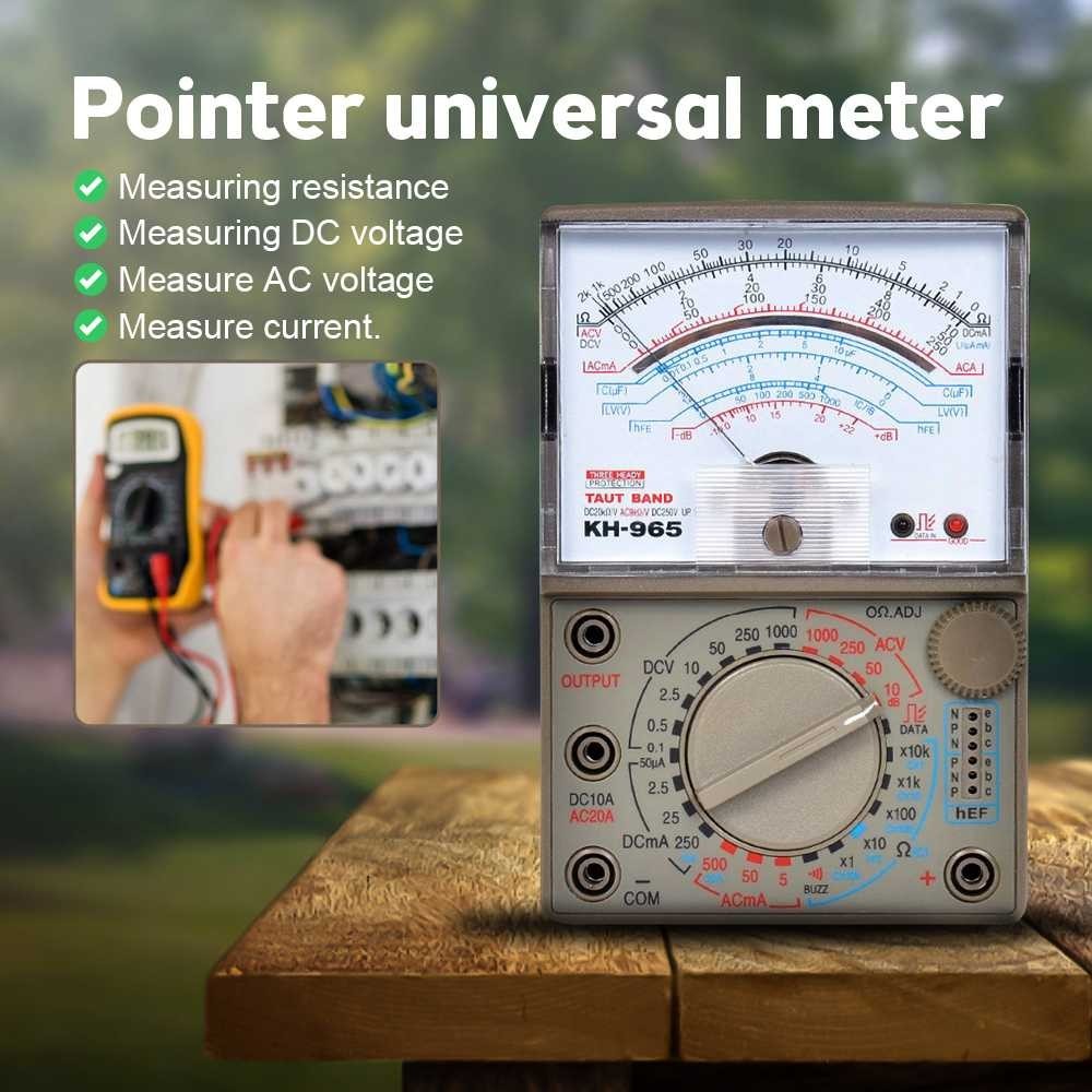 Jual Samwa Multimeter Multitester Analog Mini Pointer with Bracket - KH ...