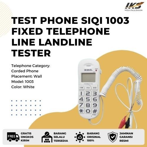 Jual Testphone / Test Phone Pesawat Test Telephone Kabel | Shopee Indonesia