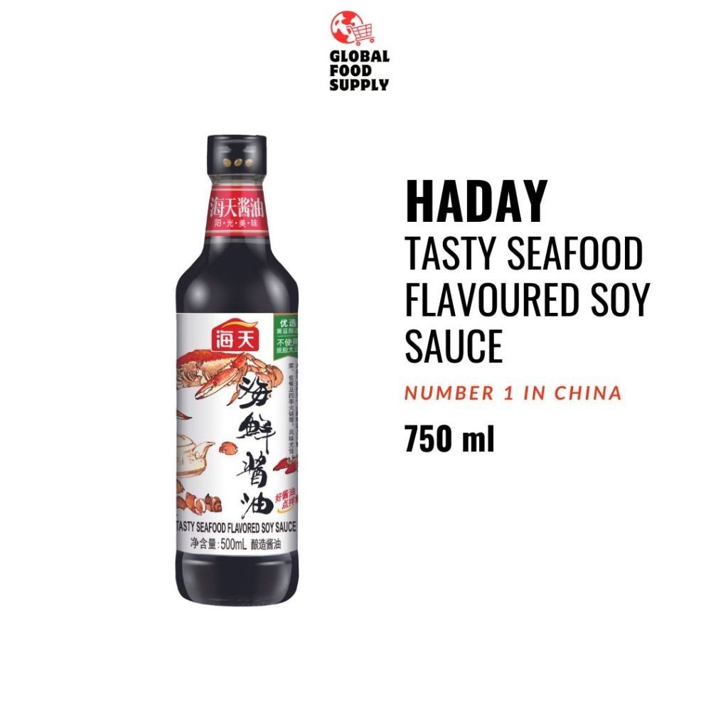 Jual Haday Tasty Seafood Flavored Soy Sauce 500 ml | Shopee Indonesia