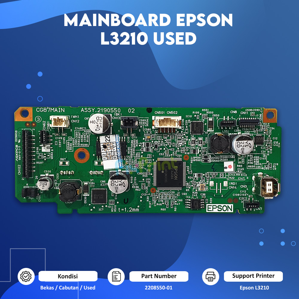 Jual Mainboard Printer Epson L3210, Motherboard L3210 Part Number ...
