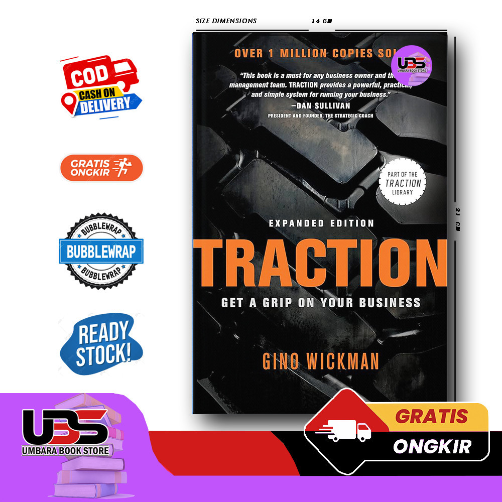 Jual Traction: Get a Grip on Your Business - Gino Wickman (English ...