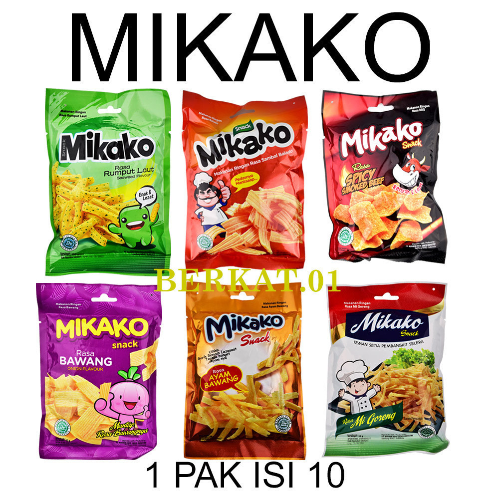 Jual SNACK MIKAKO ISI 10 By Toko DUNIA VARIASI SURABAYA | Shopee Indonesia