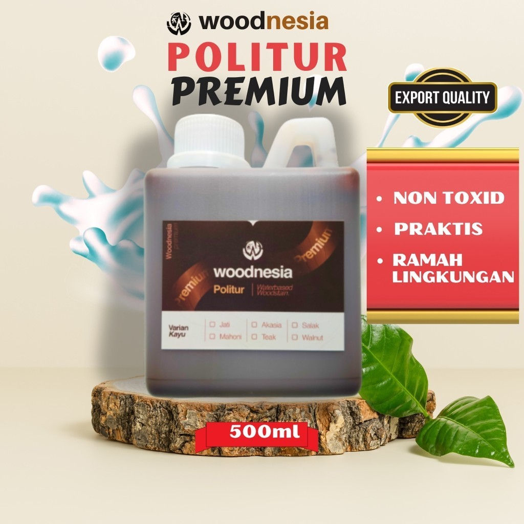 Jual Politur Plitur Kayu Jati dan Kayu Mahoni Woodnesia Pemium Pelitur ...