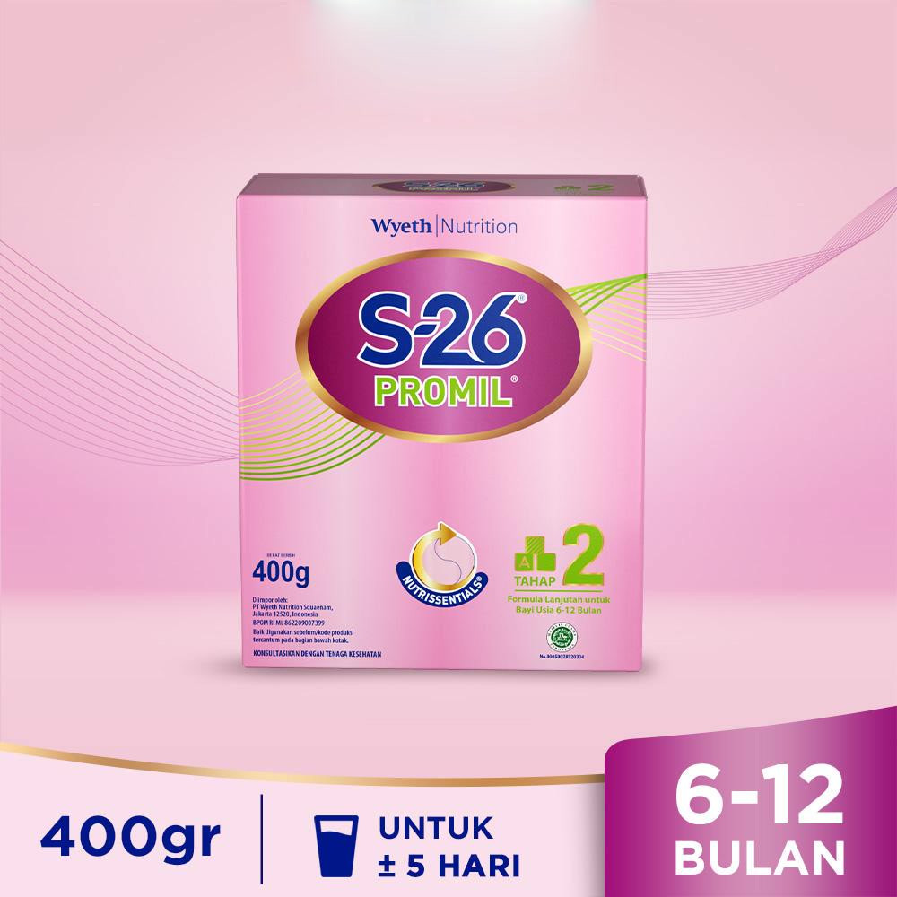Jual S-26 Promil Tahap 2 Susu Formula Lanjutan Usia 6-12 Bulan Kotak ...