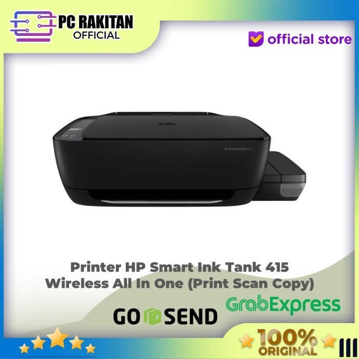 Jual Printer HP Smart Ink Tank 415 Wireless All In One (Print Scan Copy ...
