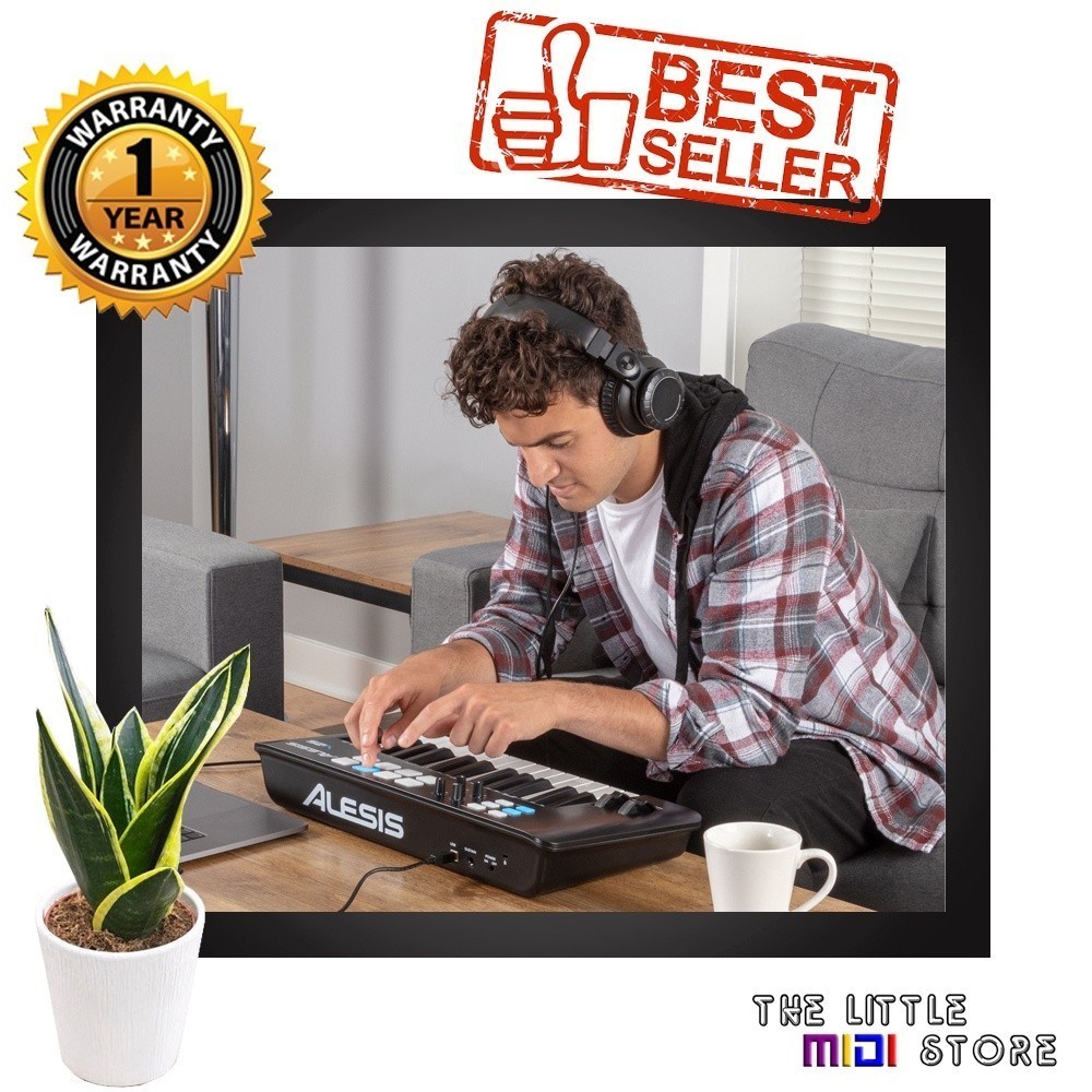 Jual Alesis V25 MK2 MKII MK-2 Midi Controller Mini Keyboard Key25 Alat Musik Produce Media ...