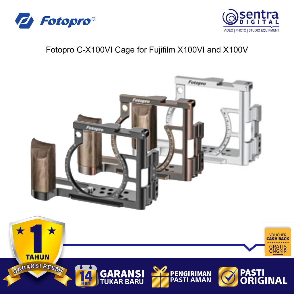 Jual Fotopro C-X100VI Cage Camera RiG for Fujifilm X100VI and X100V | Shopee Indonesia