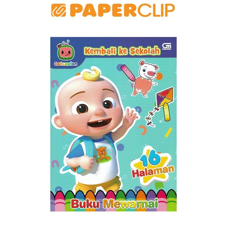 Jual BUKU MEWARNAI COCOMELON : KEMBALI KE SEKOLAH | Shopee Indonesia