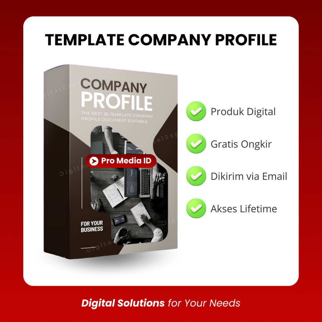 Jual 36 Template Company Profile Compro Profesional Bisa di Edit ...