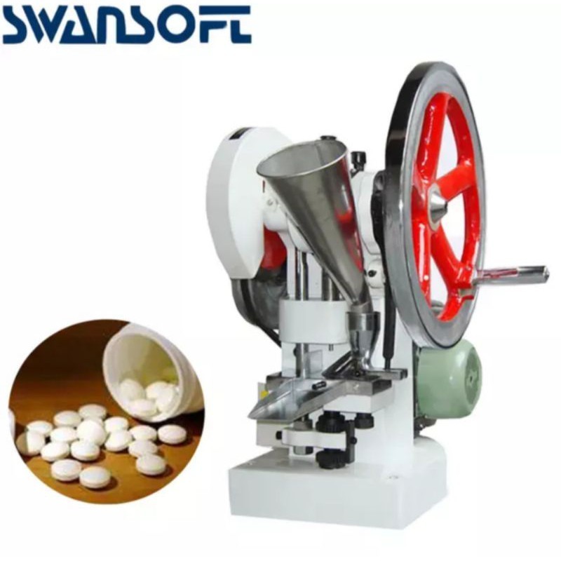 Jual Swansoft TDP-5 Tablet press machine mesin cetak tablet listrik ...