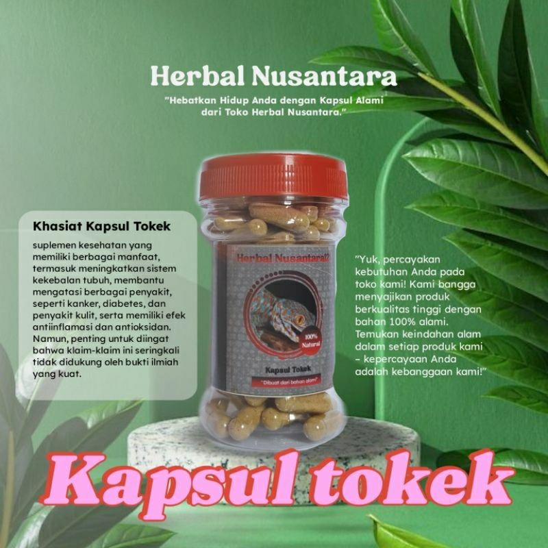 Jual Kapsul tokek murni mengatasi gatal gatal basah kering,eksim asma ...