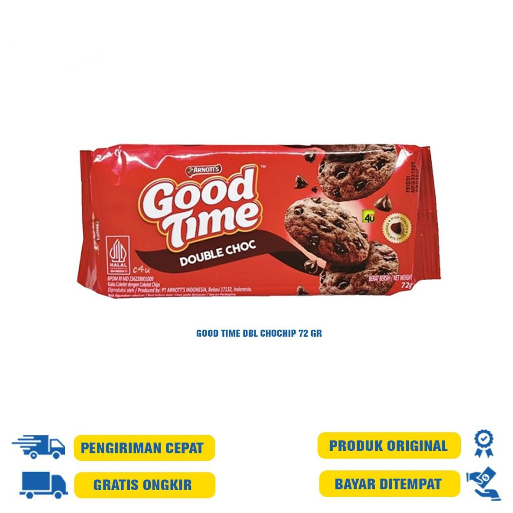 Jual GOOD TIME BISKUIT COOKIES COKLAT 72 GR ALL VARIANT | Shopee Indonesia