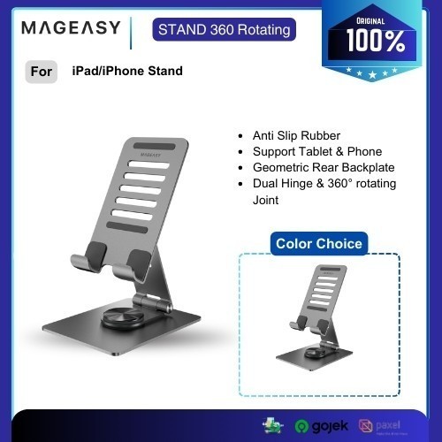 Jual Stand Holder MagEasy 360 Rotating Phone Tablet Holder Stand | Shopee Indonesia