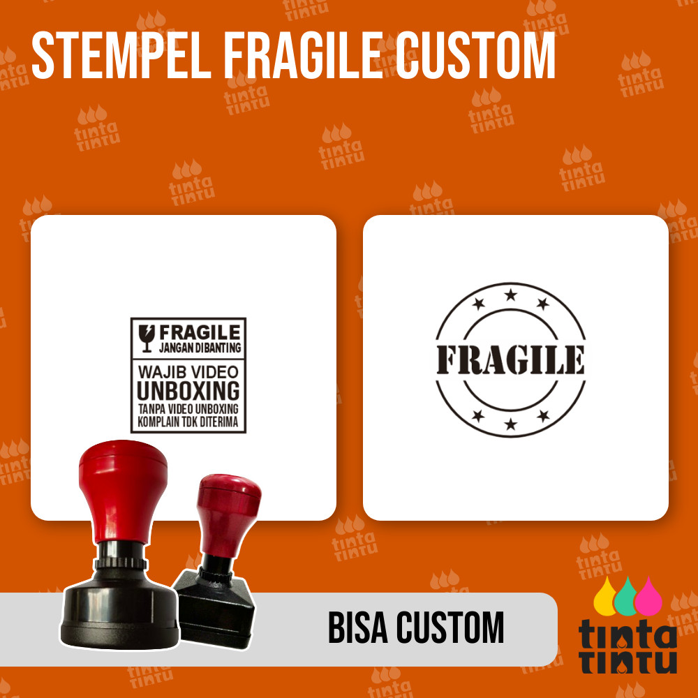 Jual Stempel Fragile Custom | Shopee Indonesia