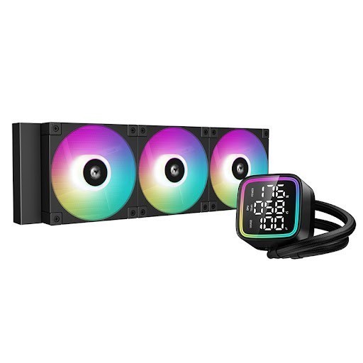 Jual PC AIO Deepcool LD360 ARGB Liquid Cooler (360MM - DIGITAL DISPLAY ...